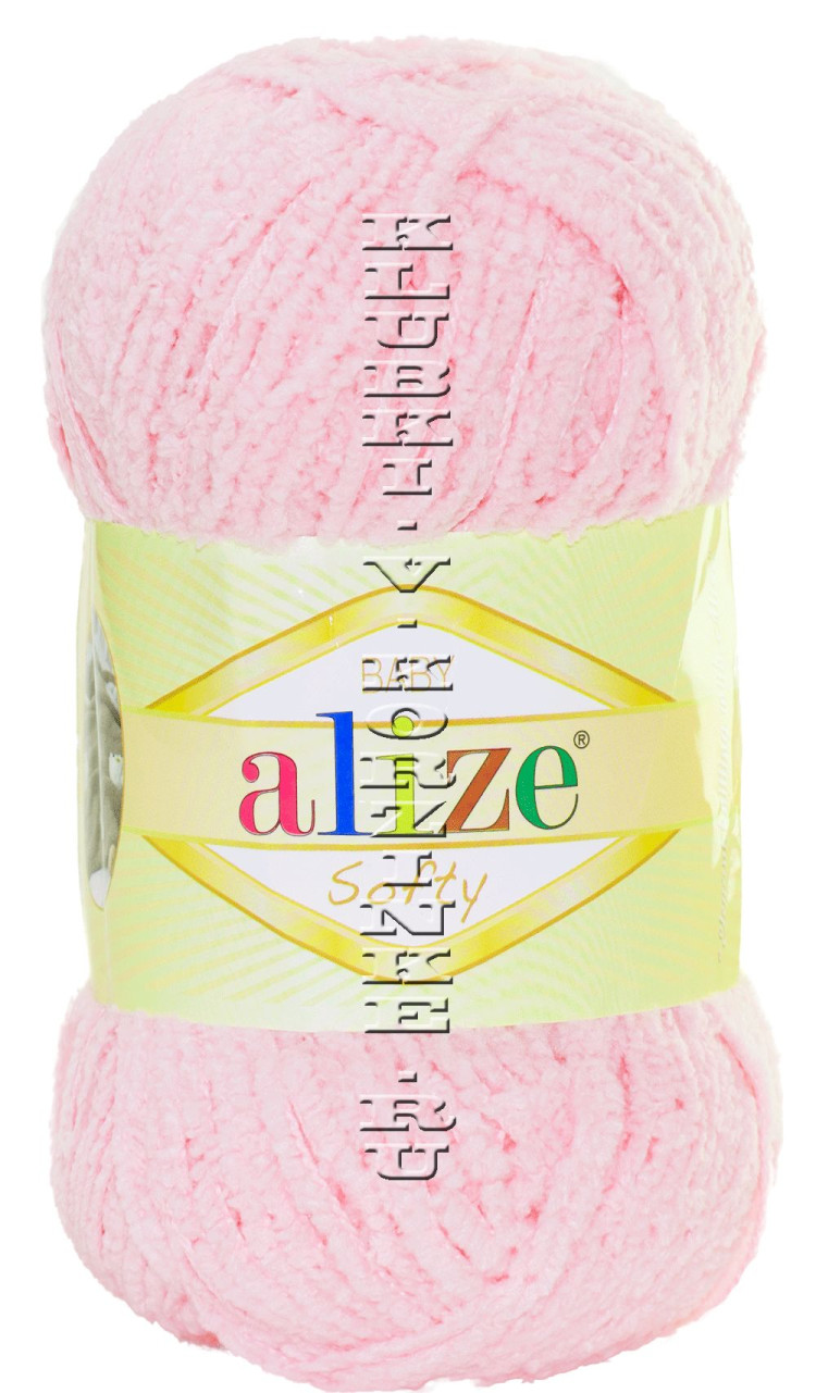 Пряжа Softy Alize - (185 - Детский розовый) - купить в Москве по недорогой цене в интернет ...