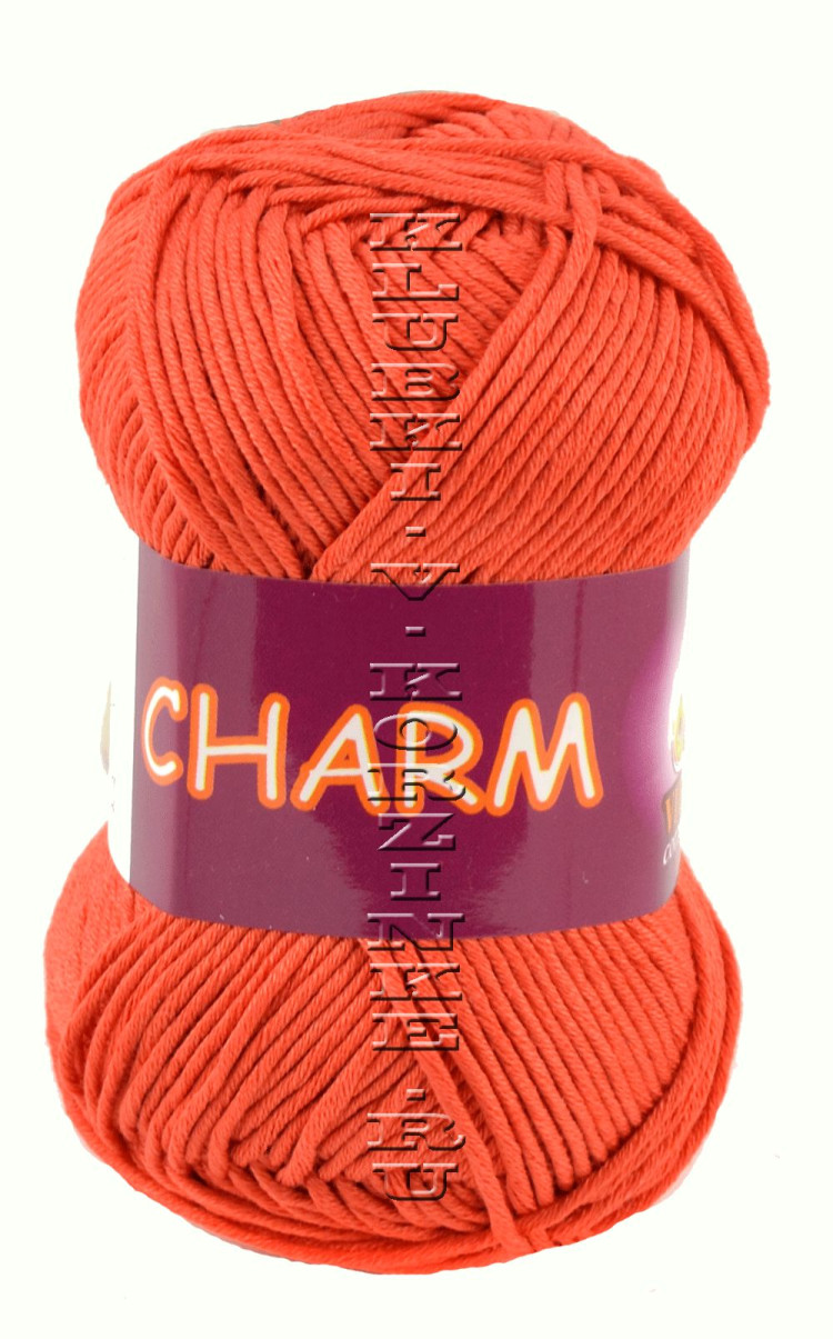 Пряжа VITA cotton "CHARM" - (4187 - Светлый терракот) - купить в Москве ...