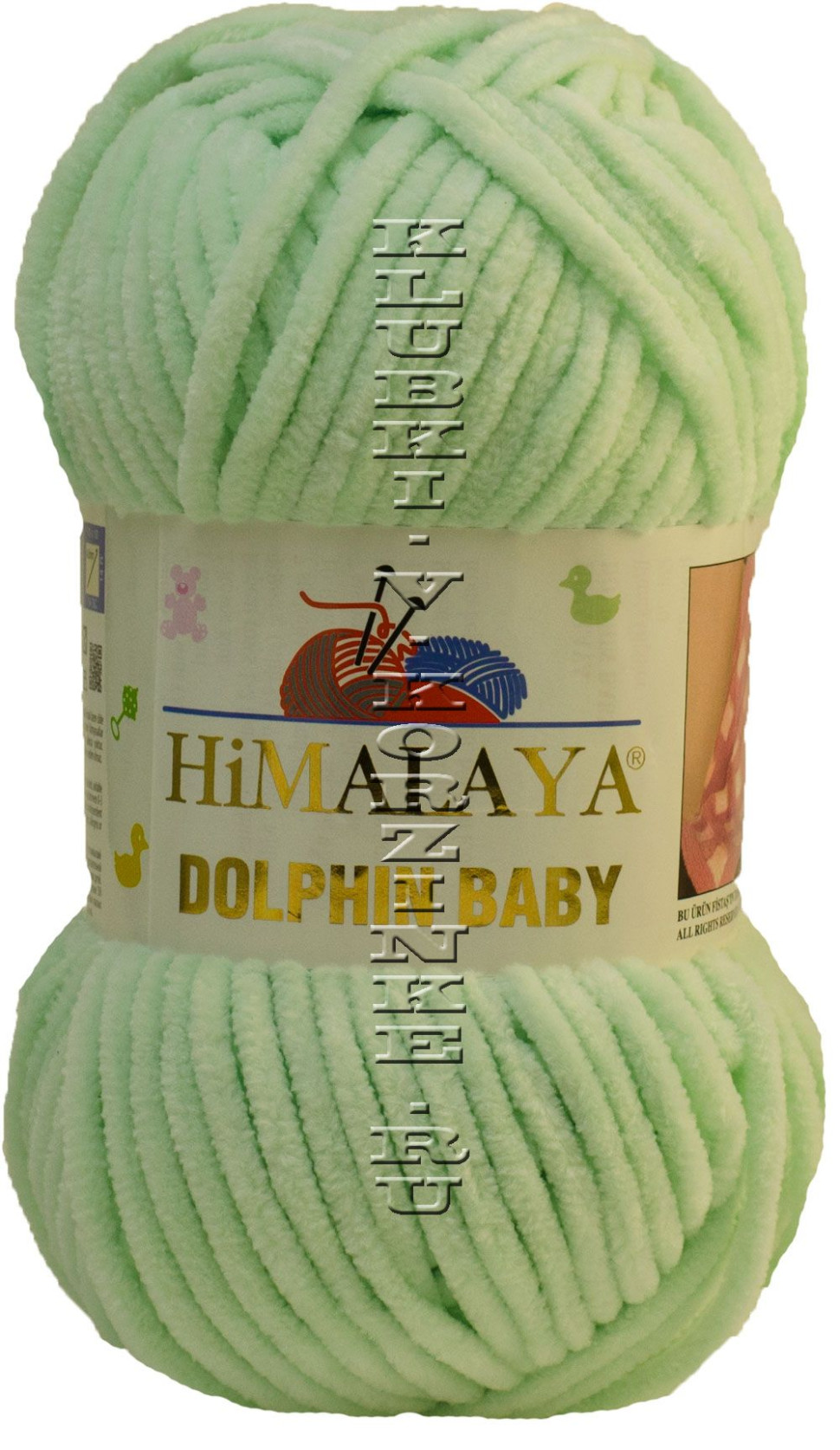 Пряжа Dolphin baby Himalaya - (80307 - Салатовый) - купить в Москве по ...