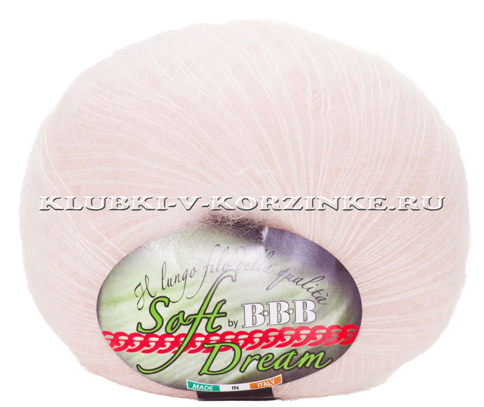 Пряжа Soft Dream BBB - (4 - Розовая пудра) - купить в Москве по ...