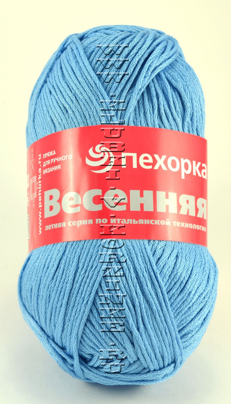Пряжа Пехорка "Весенняя" - (195 - Незабудка) - купить в Москве по ...