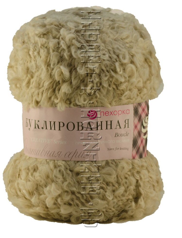 Пряжа Пехорка «Буклированная» - (03 - Светлобежевый) - купить в Москве ...