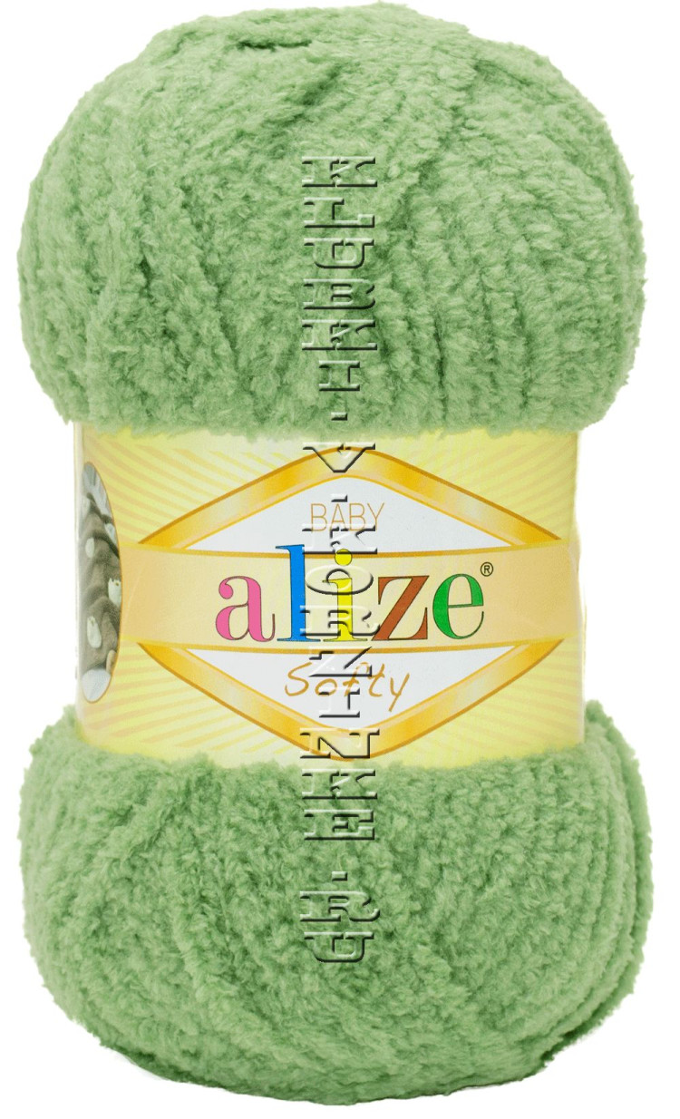 Пряжа Softy Alize - (485 - Зелёная черепаха) - купить в Москве по недорогой цене в интернет ...